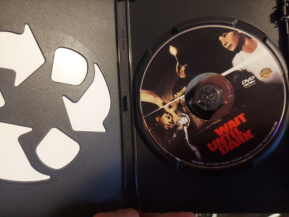 Wait Until Dark DVD Audrey Hepburn Alan Arkin Richard Crenna Horror ...