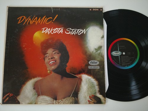 DAKOTA STATON LP DYNAMIC! 1958 CAPITOL T 1054 ROCKAWAY 1ST PRESS MONO ...