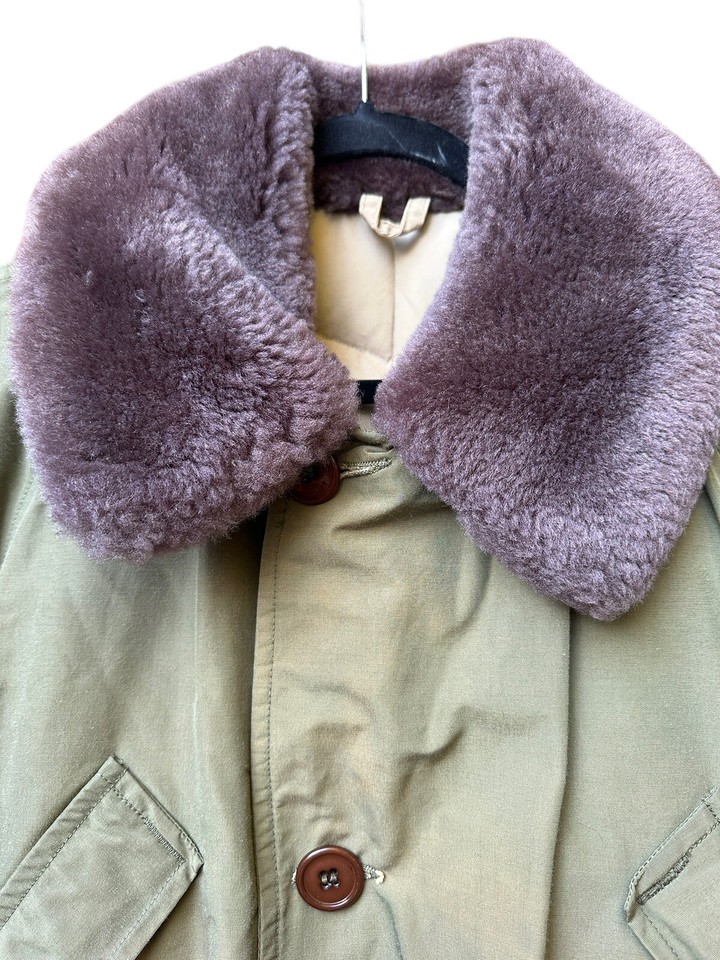Vintage 1950’s Eddie Bauer Blizzard Proof Military Green Bauer Down ...