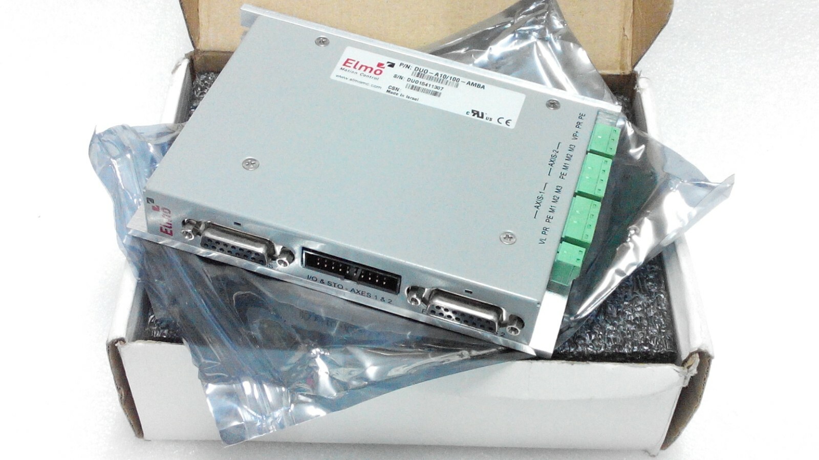 ELMO MOTION CONTROL DUO-A10/100-AMBA TWO-AXIS SERVO DRIVE #FREESHIP for ...