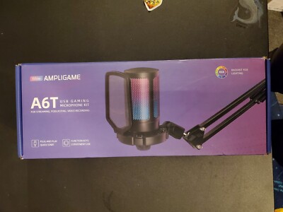 FIFINE Ampligame A6T USB Gaming Mirophone Kit | eBay