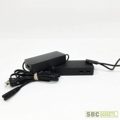 Microsoft Docking Station Surface Pro 3,4,5,6 M/N 1661 W/Adapter- Ships ...