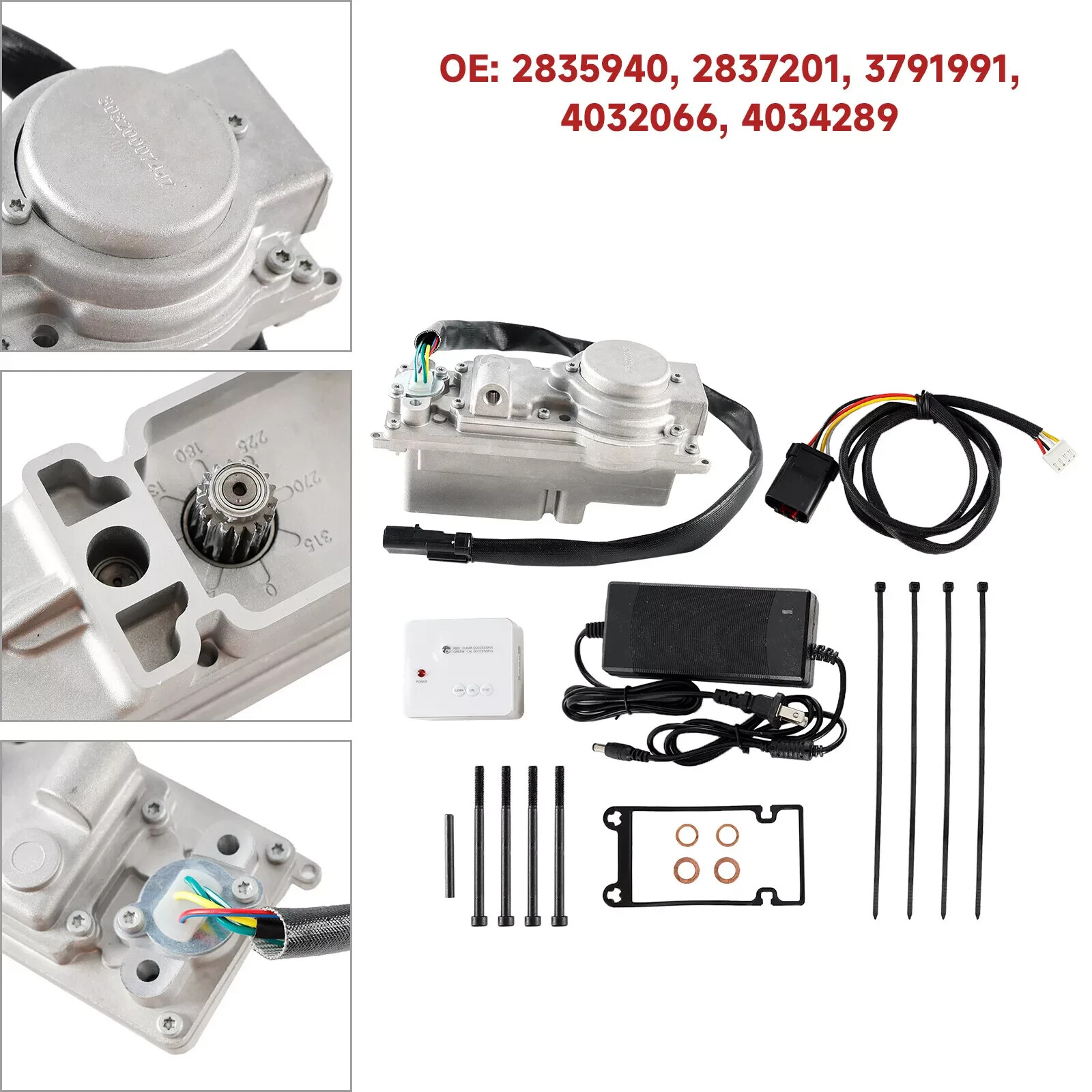 Turbo Electric Actuator+Calibrator Fit For Cummins ISX 3791991 4034289 ...