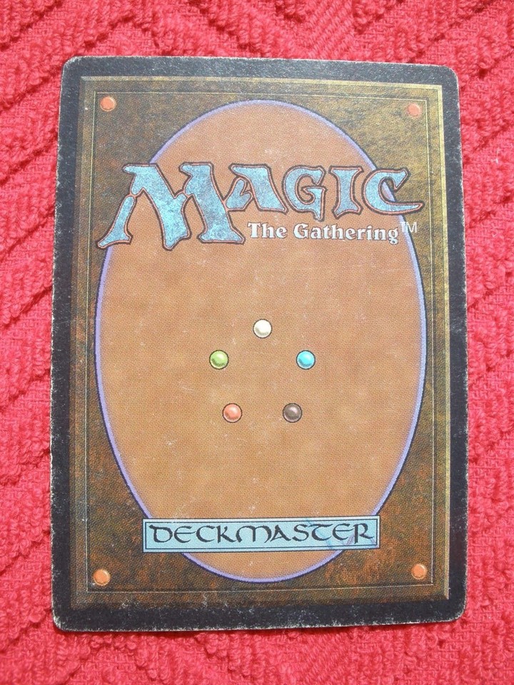 MTG Magic Ali from Cairo Signed x1 Arabian Nights MP Mark Poole Old ...