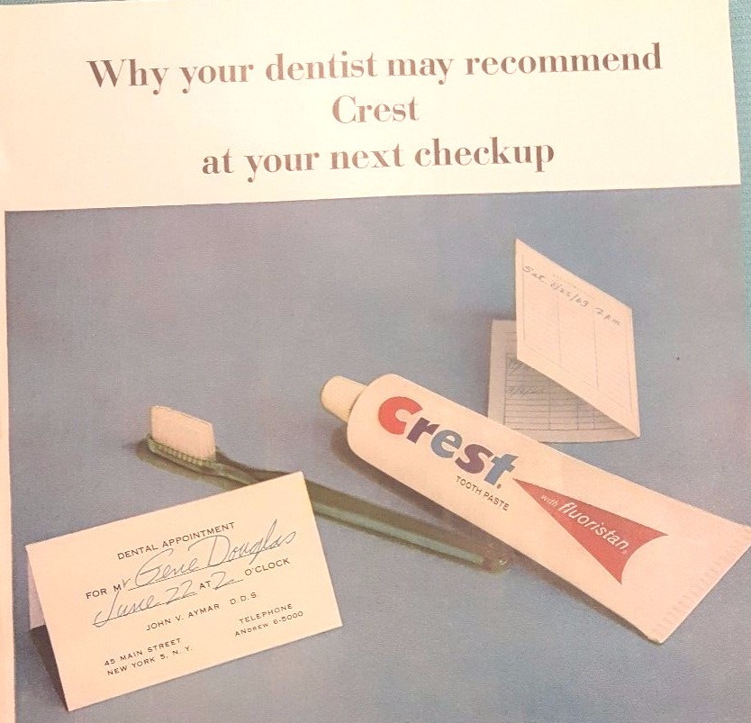 Vintage Crest Toothpaste Advertisement from 1963 "Good Housekeeping ...