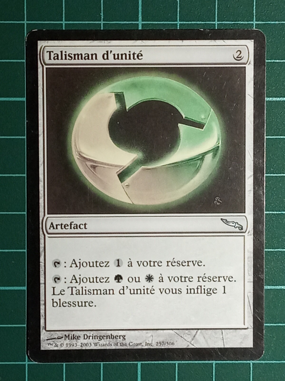 MTG Card - Talisman of Unity - Mirrodin - Unco - LP - French | eBay