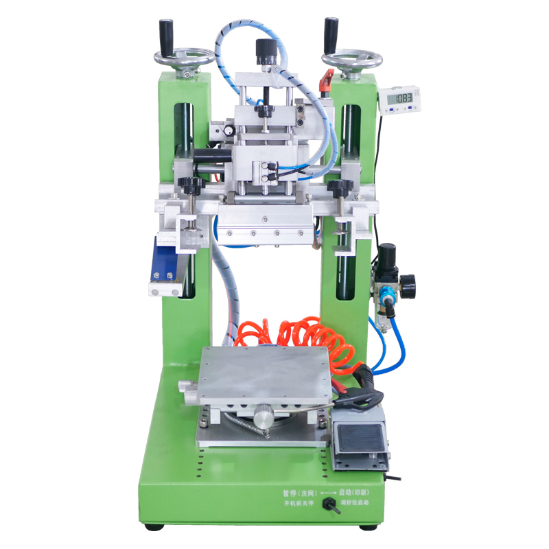 Small semi-automatic screen printing machine desktop desktop pneumatic ...