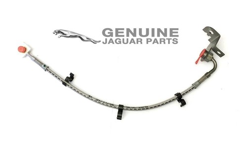 GGENUINE JAGUAR S-TYPE & XF FLEXIBLE BRAKE HOSE FRONT LEFT (PLEASE SEND ...