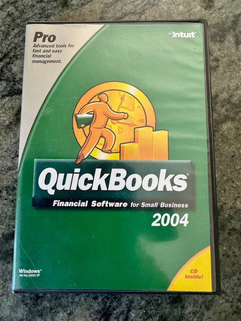 Intuit QuickBooks Pro 2004 Small Business - Version 6.0 - Windows 98/ME ...