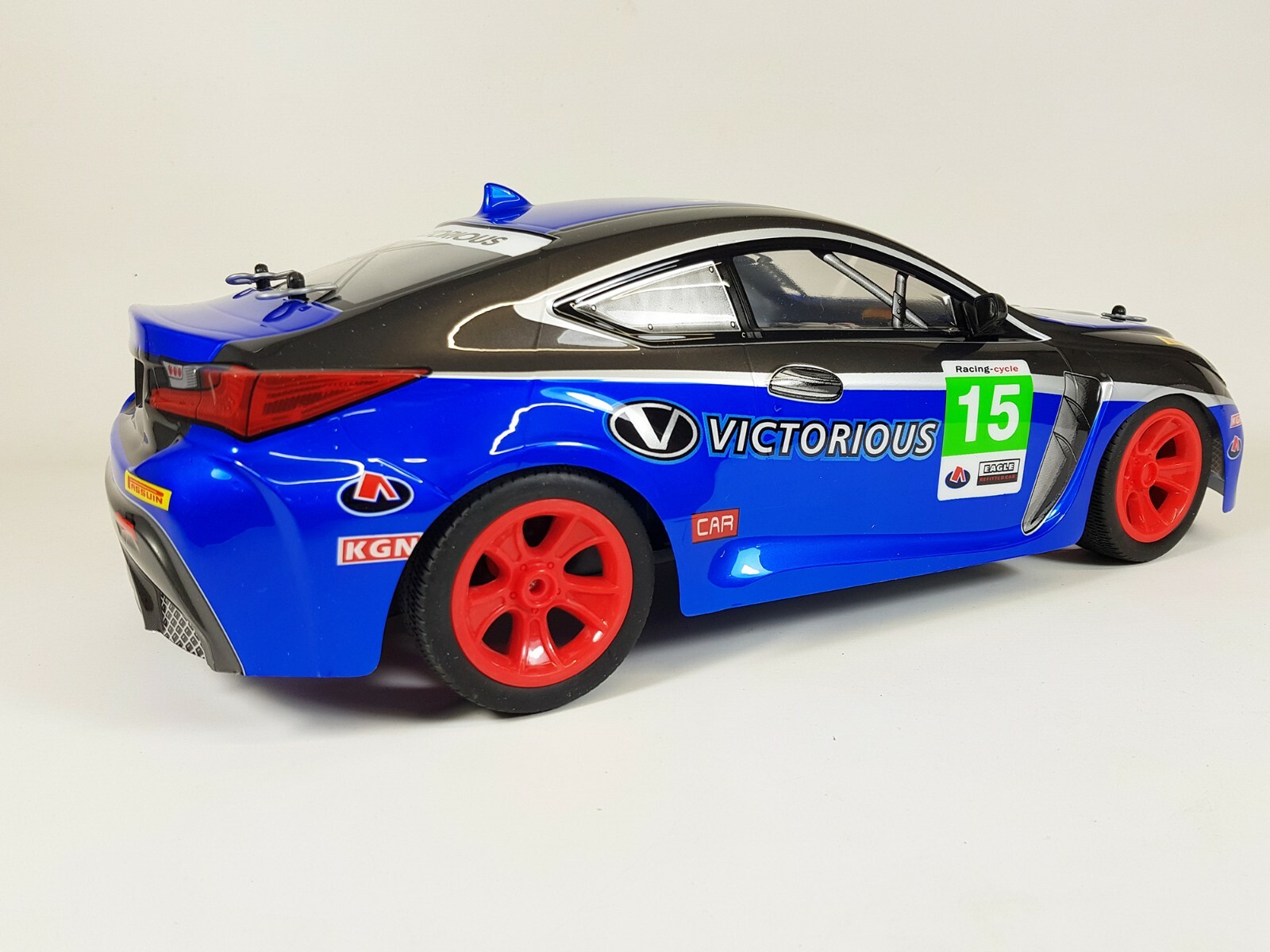 RC Supra 2WD Drift Model Race Car Micro Remote Control Toyota TRD Turbo ...