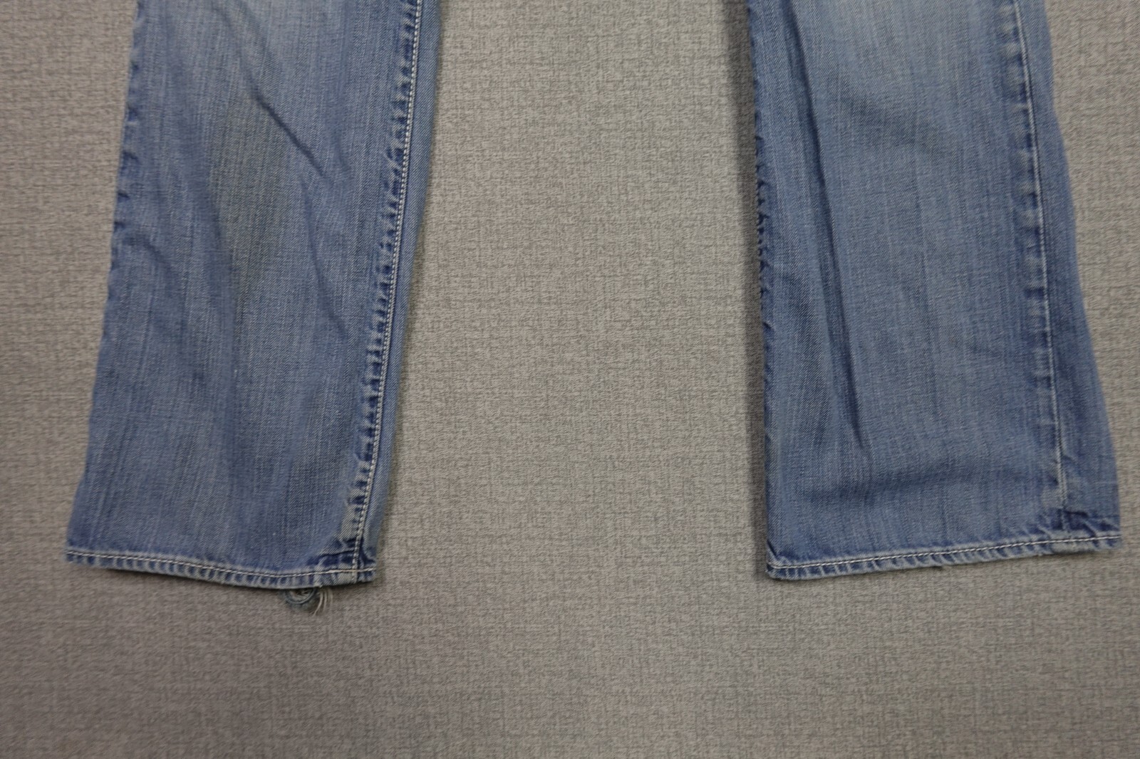 BKE Jeans Mens Size 32x32 Blue Derek Straight Western Thick Stitch ...