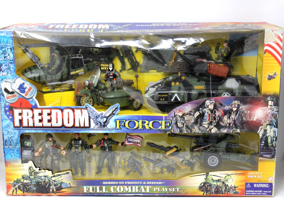 Chap Mei Freedom Force Full Combat Playset | eBay