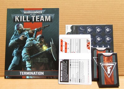 40K Kill Team Termination Rulebook Tokens & Cards Kill Team Supplement ...