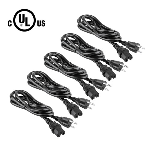 Lot of 5 6ft UL 16AWG AC Power Cord For Volex SMI VAC15BS PS204 E62405 ...