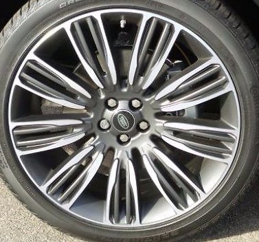 Range Rover Velar L560 OEM 22" x 9" 9 Spoke Wheel Set Pincer Diamond TL ...
