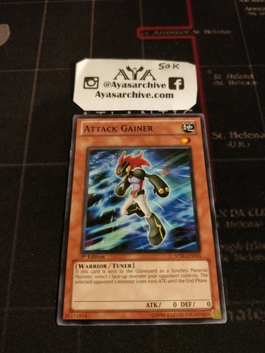 ATTACK GAINER- 1ST ED COMMON NM/VLP STBL-EN014 - YUGIOH A+ STORE LARGE ...