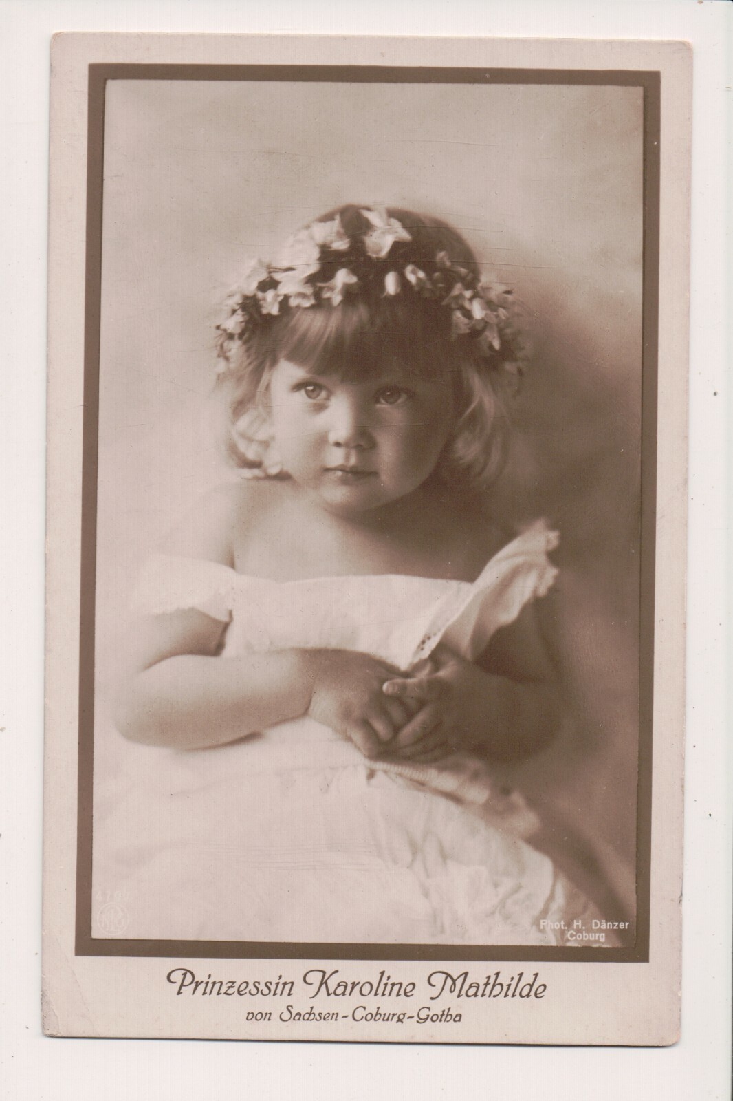 Vintage Postcard Princess Karoline Mathilde of Sax Coburg | eBay