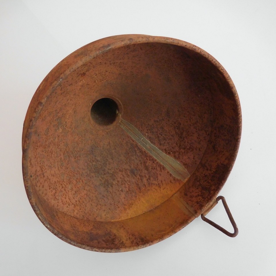 Vintage Art Deco Metal Garden Mechanical Funnel Handmade Rust N5410 | eBay