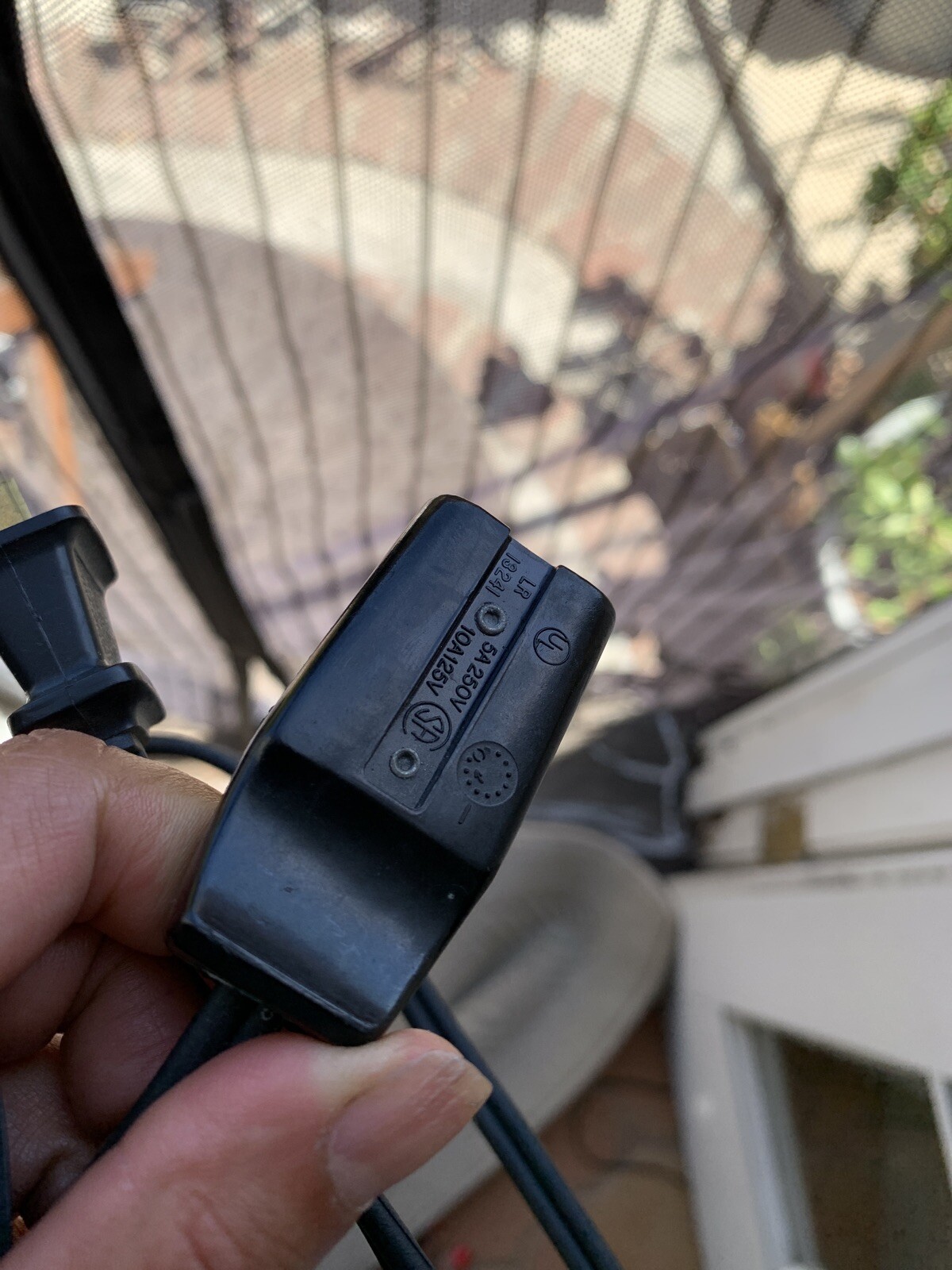 Cordon Amovible Cord Type HPN Heater Cord 10Amp 125V LT13241 Prong ...