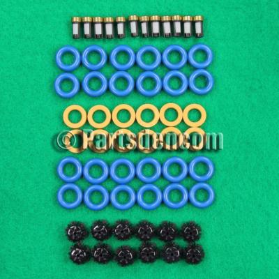 FUEL INJECTOR SERVICE KIT FITS BMW 750 E32 5.0L E38 5.4L 850 E31 5.0L 1 ...