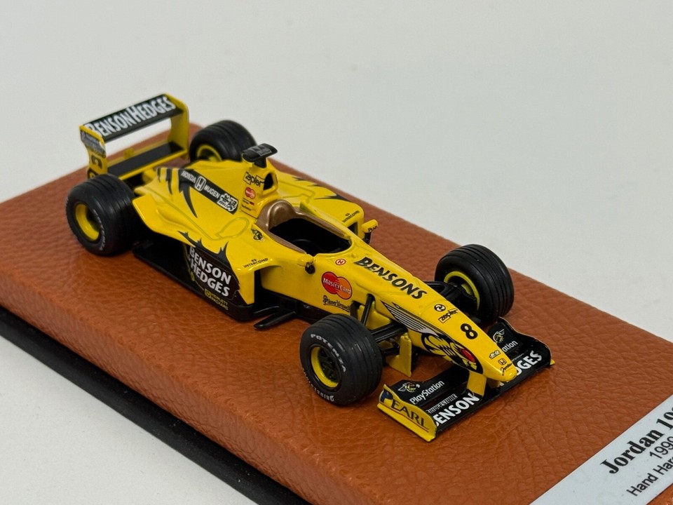 1/43 Jordan 199 from 1999 F1 Season Hans Harold Frentzen Leather base ...