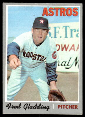 1970 Topps Fred Gladding #208 Houston Astros Baseball Card | eBay