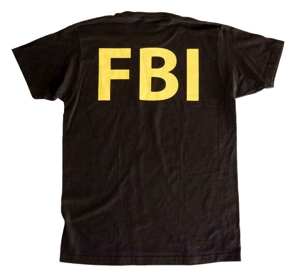 FBI t-shirt, FBI tee, secret service t shirt, police, CIA t-shirt | eBay