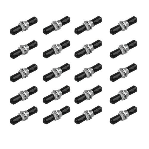 20 Pack ST Fiber Optical Cable Barrel Connector Coupler Singlemode ...