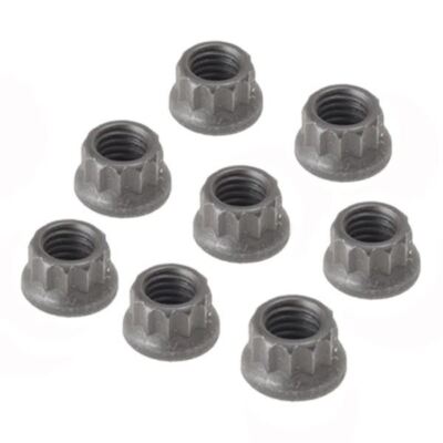 12 Point Exhaust Nuts 8mm X 1.25 Threaded Studs / Vw Bug Air-cooled ...