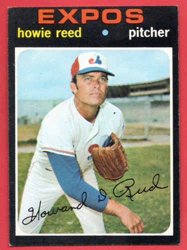 1971 Topps #398 Howie Reed VG | eBay