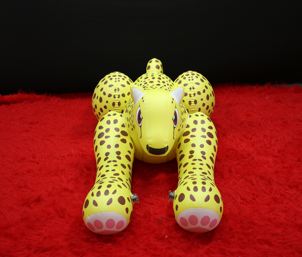 PVC 0.4mm Inflatable Leopard Size 6.56ft Long | eBay
