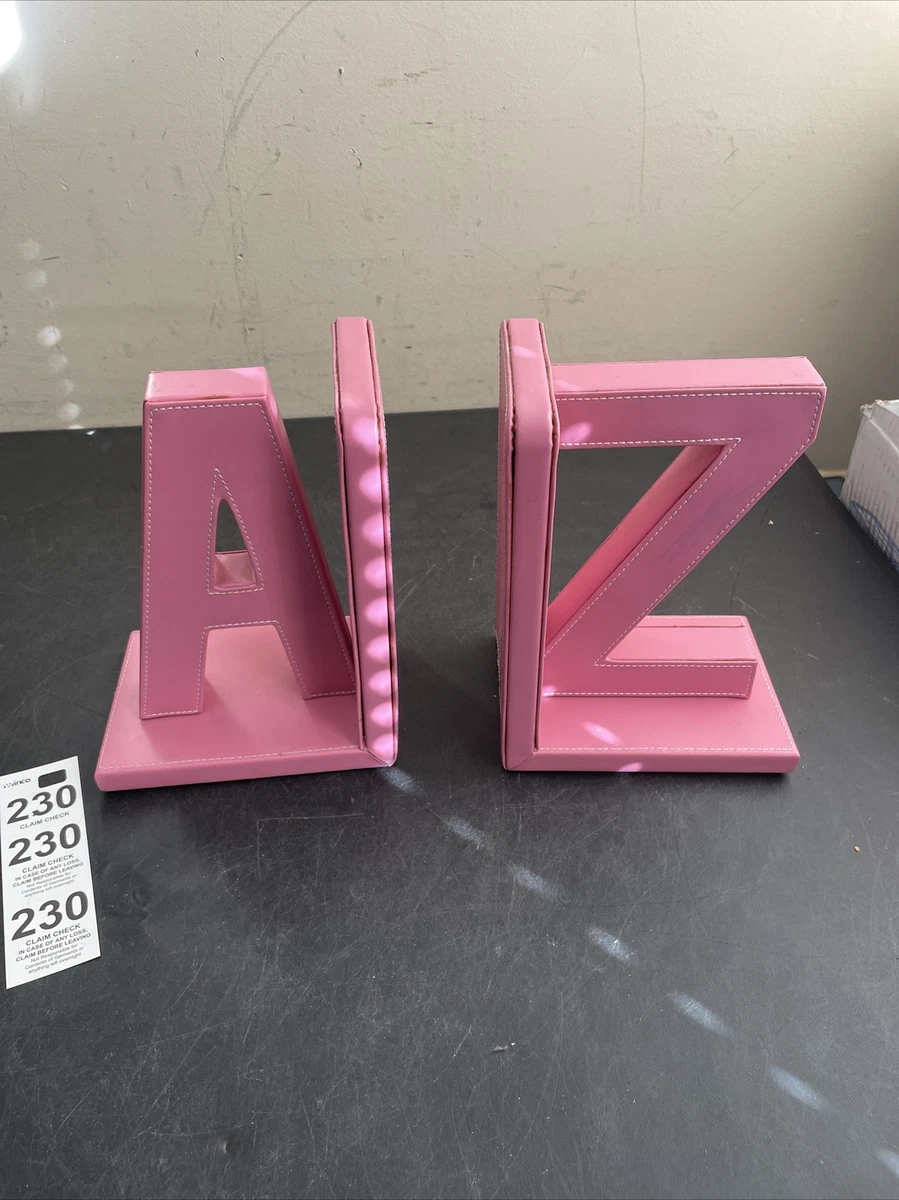 Letter A Z Bookends