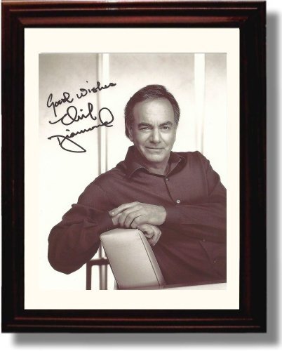 16x20 Framed Neil Diamond Autograph Promo Print | eBay