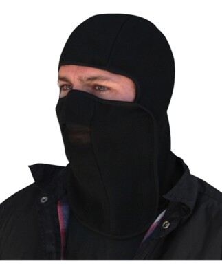 BALACLAVA FLEECE FACE MASK ADJUSTABLE CLOSURE MOTORCYCLE SNOWMOBILE ...