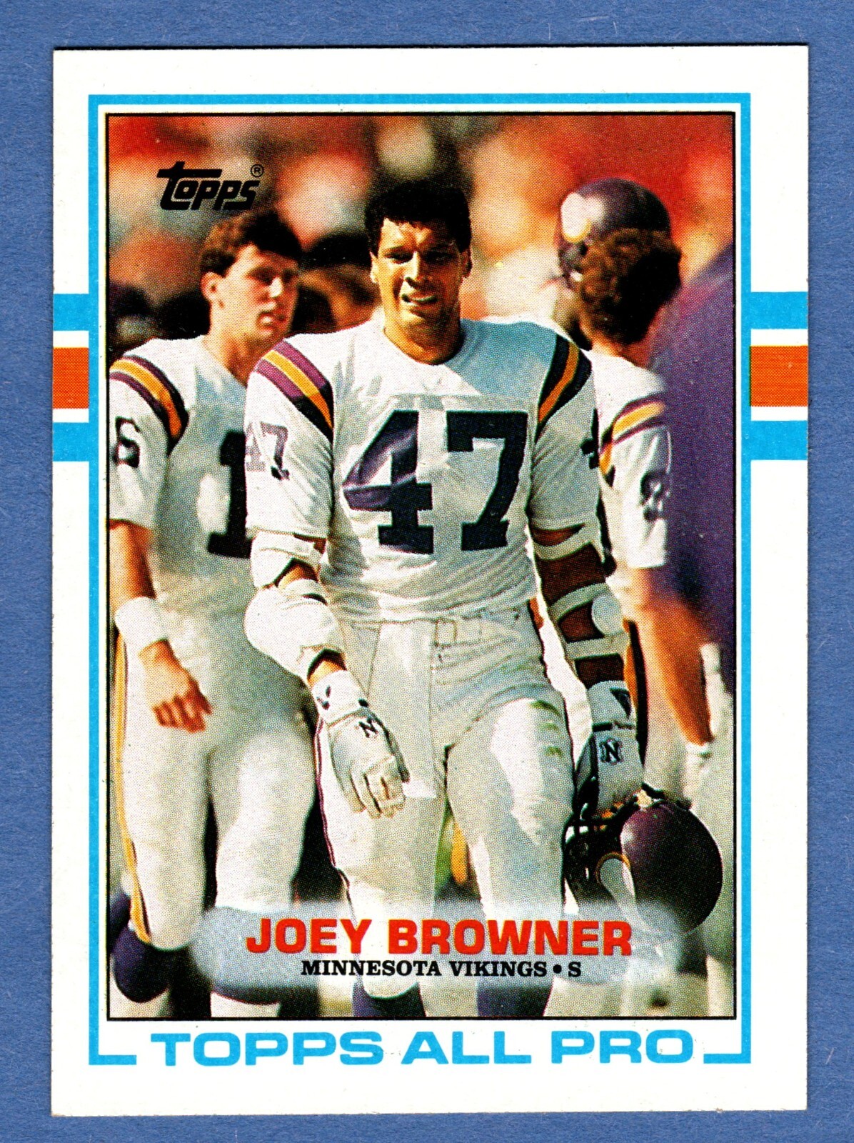Joey Browner Topps All Pro 1989 Topps Football Card #75 Vikings | eBay