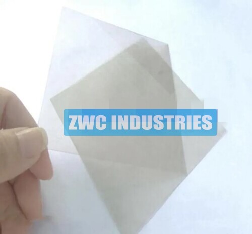 Qty:10 New Transparent Mica Sheet 50mmx50mmx0.1mm Insulating Mica Sheet ...