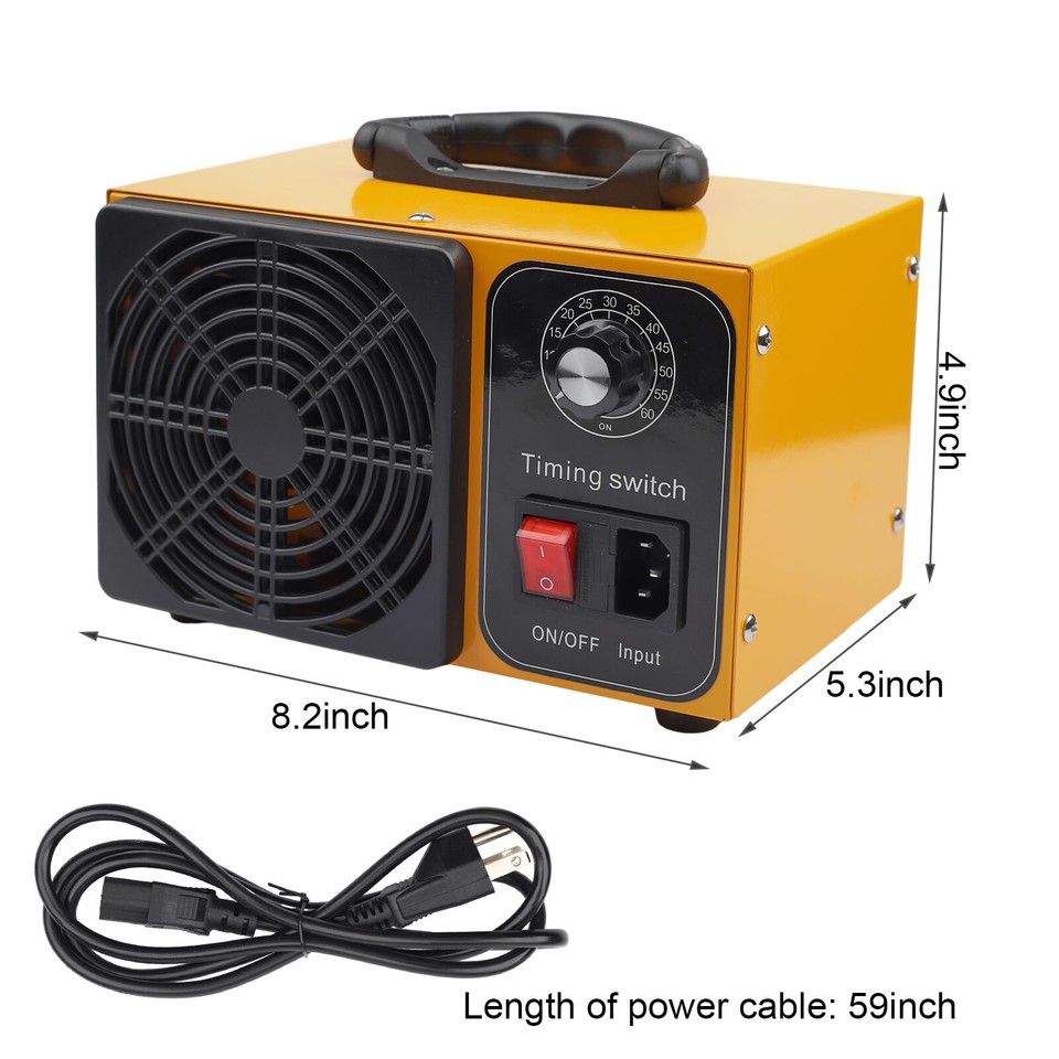 Commercial Ozone Generator Machine Industrial Pro Air Purifier Ionizer ...