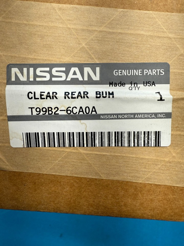 Genuine OEM Nissan T99B2-6CA0A Clear Rear Bumper Protector | eBay