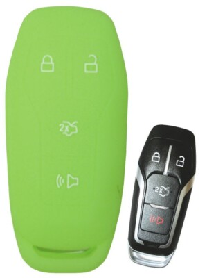Key Fob Rubber Remote Sleeve Cover Fits Ford Mustang F150 Explorer Edge ...