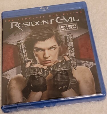 Resident Evil The Complete Collection 6 Movie box set Blu-ray Disc NEW ...