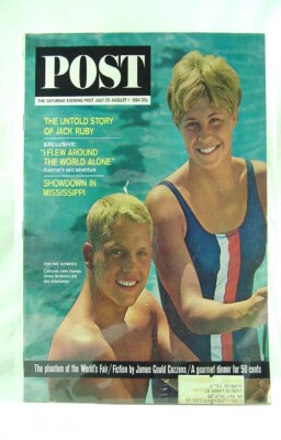 Saturday Evening Post July 25-Aug 1, 1964 Cover For the Olympics | eBay