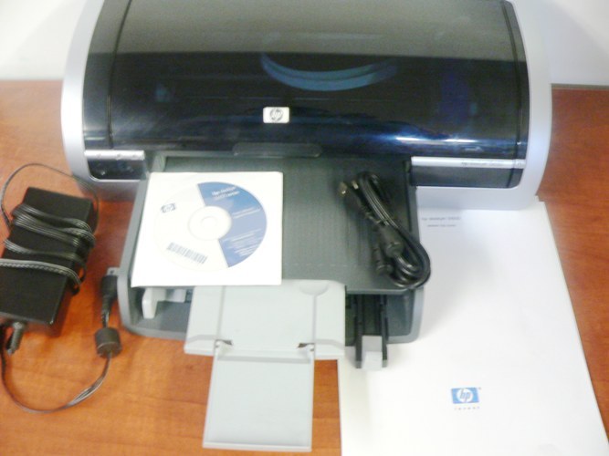 HP DeskJet 5650 Printer- Adapter-USB-Full tray-CD--Fully Serviced Grade ...