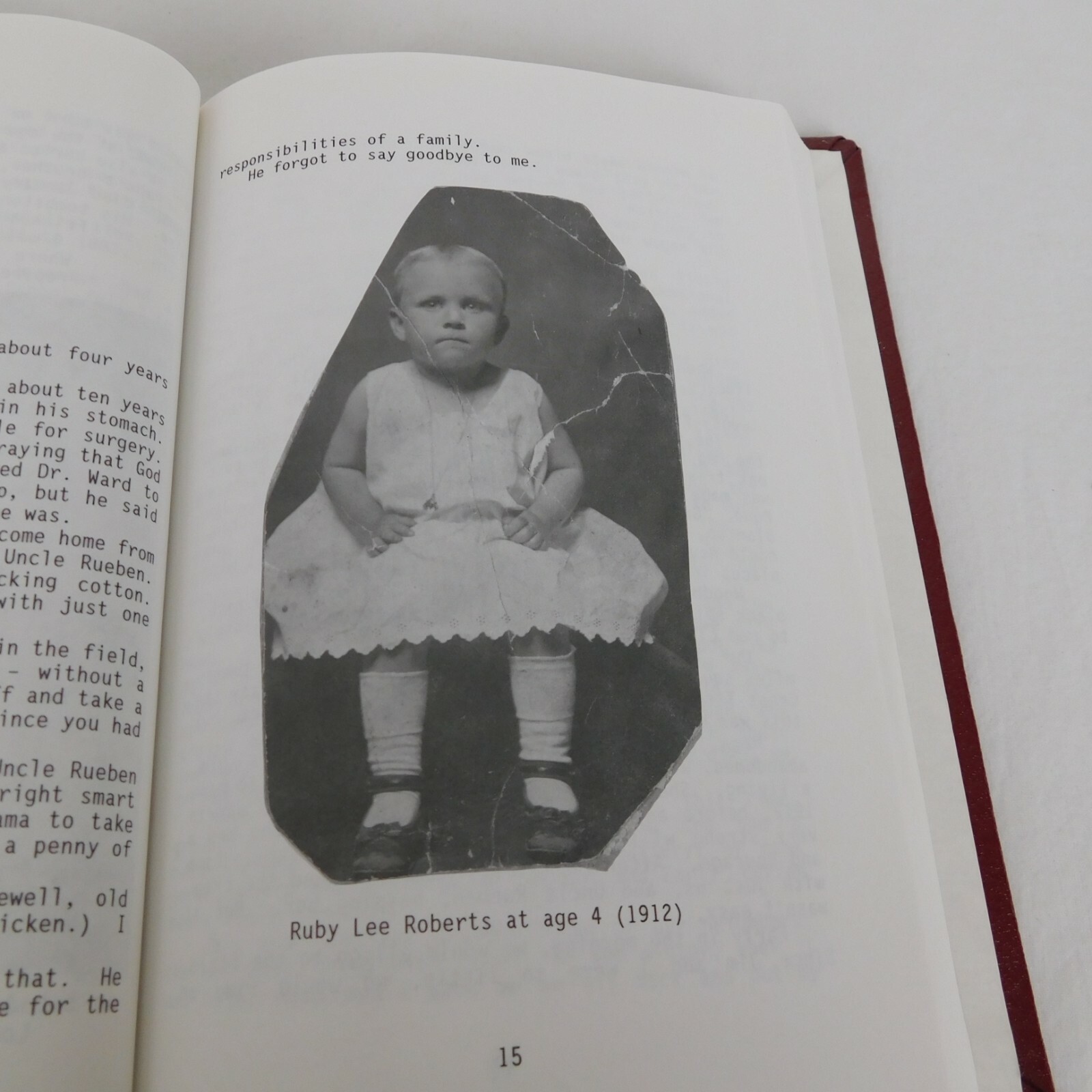 Ruby Remembers Roberts Schultz Family History Genealogy Memoir McMillan ...