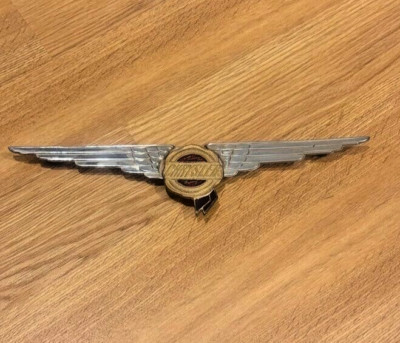 1937 38 39 Chrysler Airflow Trunk Cloisonne Emblem Badge Logo Original ...