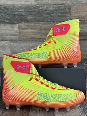 Under Armour UA Highlight MC Flex Wrap Football Cleats 3023717-301 Size ...
