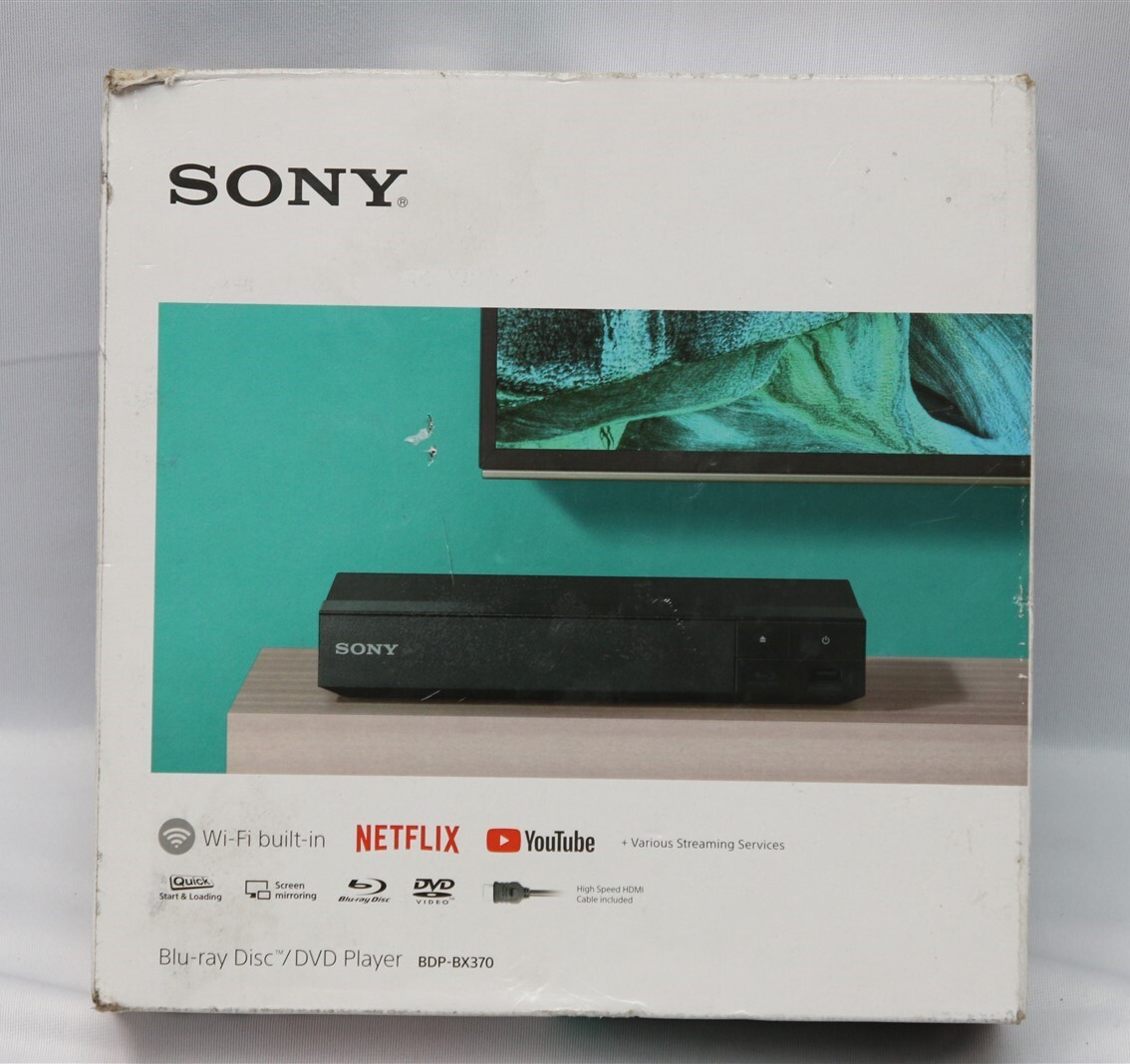 Sony - Streaming Blu-ray Disc Player Built-In Wi-Fi and HDMI Cable BDP ...