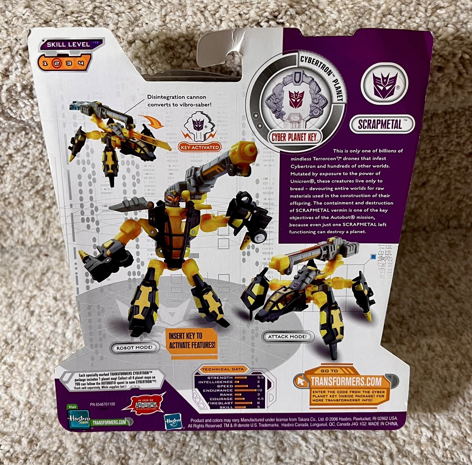 BRAND NEW TRANSFORMERS CYBERTRON PRIMUS UNLEASHED SCRAPMETAL | eBay