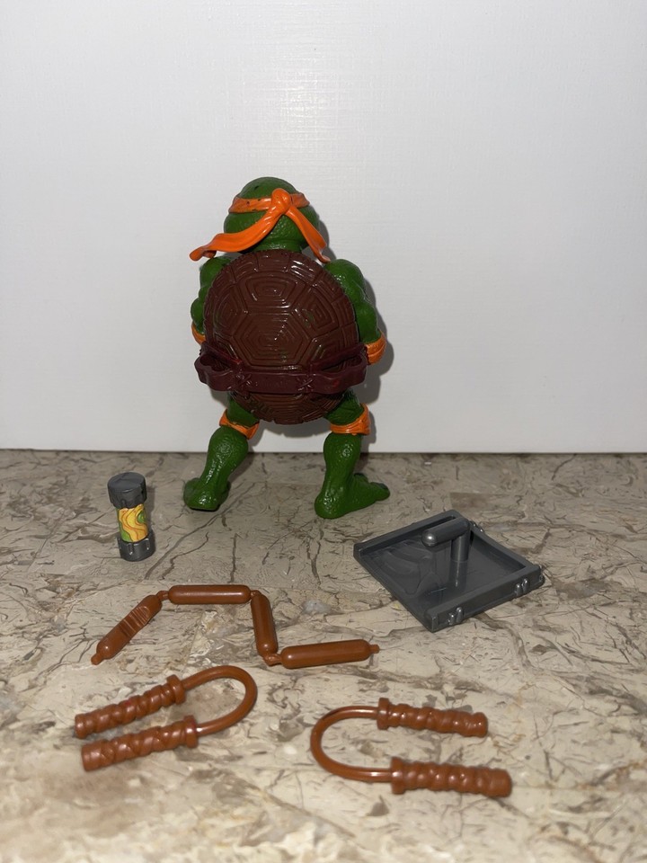 Vintage TMNT 1992 Movie Star Mike With Accessories Teenage Mutant Ninja ...