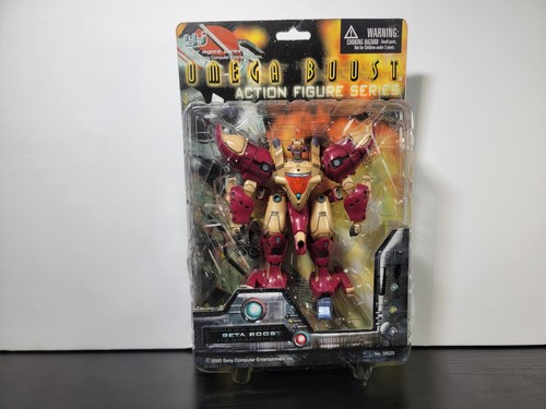 2000 Blue Box Toys OMEGA BOOST BETA BOOST Action Figure Sony PS1 | eBay