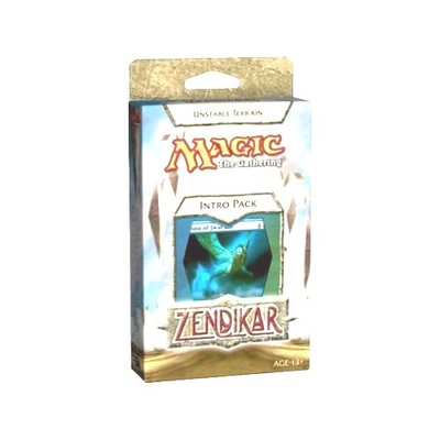 MTG ZENDIKAR UNSTABLE TERRAIN INTRO DECK BOOSTER PACK INSIDE FREE ...